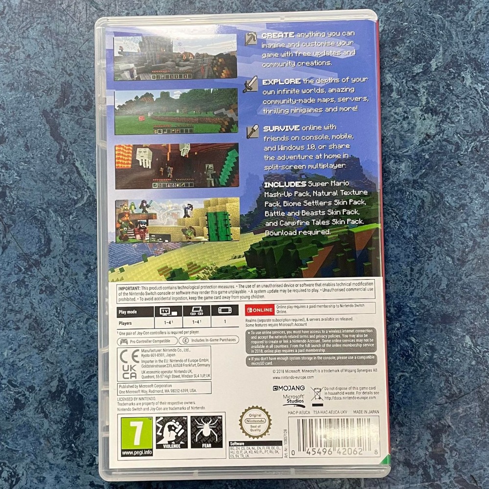 Pre-owned Nintendo Switch Game Minecraft - Nintendo Switch Game - Own4Less